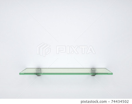 empty glass shelf - Stock Illustration [74434502] - PIXTA