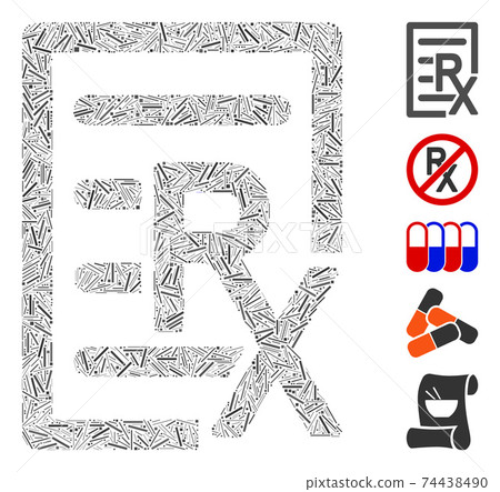Hatch Mosaic Receipt Icon - Stock Illustration [74438490] - PIXTA