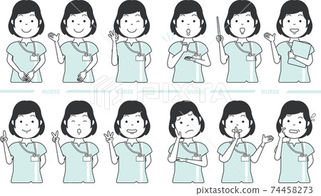 Nurse Hand Sign Botanical Classroom Hand Signal Posters EDITABLE