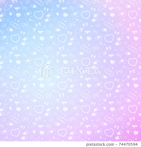 Background illustration of sick cute... - Stock Illustration [74470594 ...