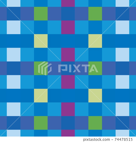 Geometric pattern square checkered pattern - Stock Illustration ...