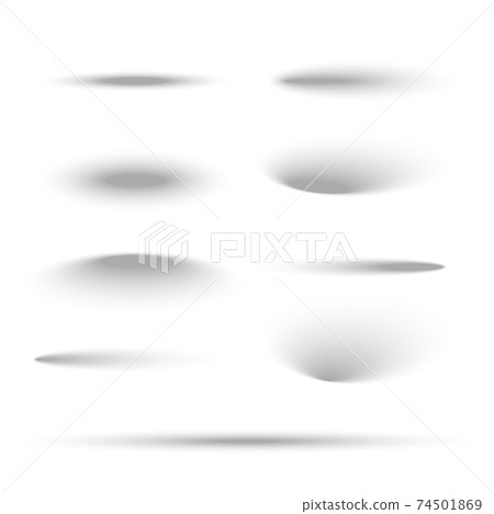 Shadow ball circle round vector bottom floor... - Stock Illustration ...