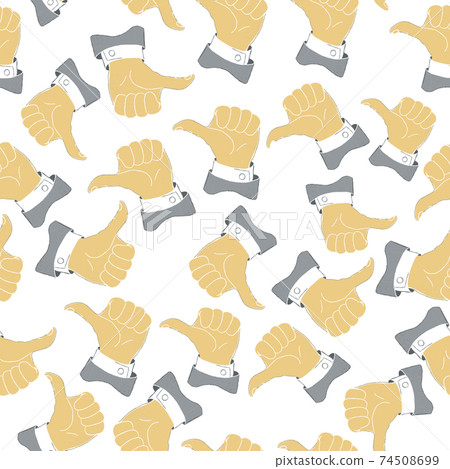 likes_seamless_pattern.eps - Stock Illustration [74508699] - PIXTA