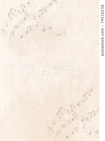 Music notes, staff notation, background... - Stock Illustration ...