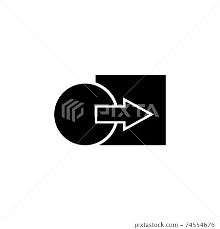 Put Circle in Square, Children Logic... - Stock Illustration [74554676 ...