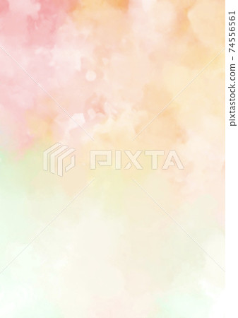 Colorful pale pastel watercolor texture background - Stock Illustration ...