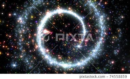 Star Star Glitter Spark Particle Fireworks... - Stock Illustration ...