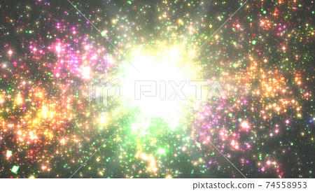 Star Star Glitter Spark Particle Fireworks... - Stock Illustration ...