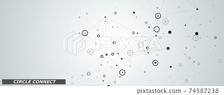 Abstract digital connection for concept design.... - Stock Illustration ...