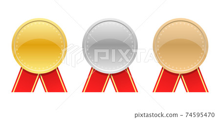 Winner medal vector design illustration... - Stock Illustration ...