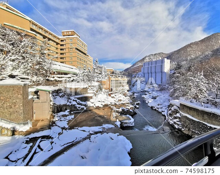 Jozankei Onsen in winter - Stock Photo [74598175] - PIXTA