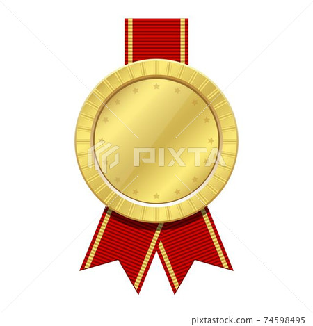 Winner medal vector design illustration... - Stock Illustration ...