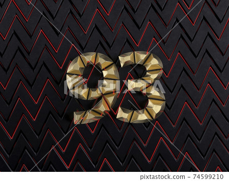 Number ninety-three (number 93) gold bars - Stock Illustration ...