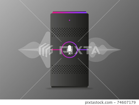 Voice assistant, great design for any purposes.... - Stock Illustration ...