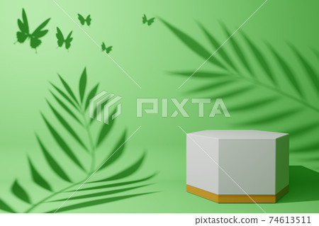 Empty display product presentation with shadow... - Stock Illustration ...