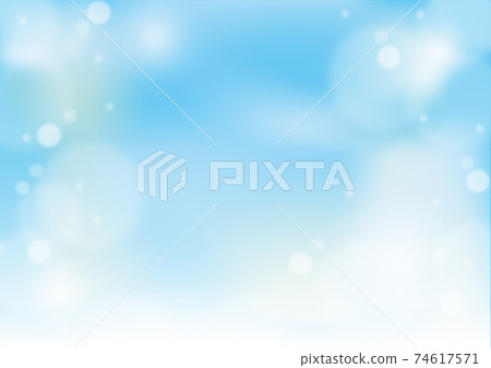 Refreshing sky blue background - Stock Illustration [74617571] - PIXTA