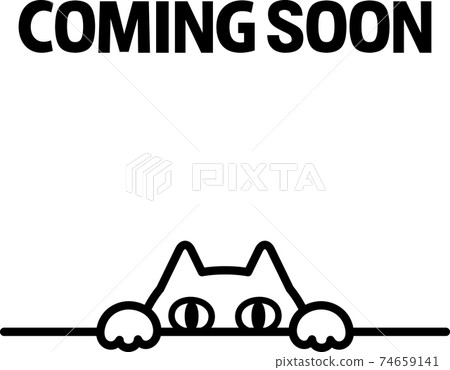 A cat looking at the characters and appearance... - Stock Illustration ...