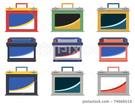 Car battery vector design illustration isolated... - Stock Illustration ...