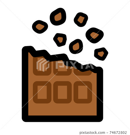Cafe chocolate topping illustration - Stock Illustration [74672802] - PIXTA