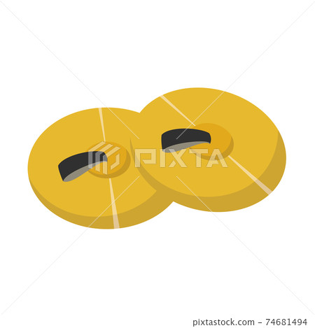 Vector illustration of cymbals in cartoon style... - Stock Illustration ...