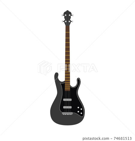 Vector illustration of a bass in cartoon style... - Stock Illustration ...