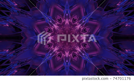 Abstract crystal shaped futuristic background... - Stock Illustration ...