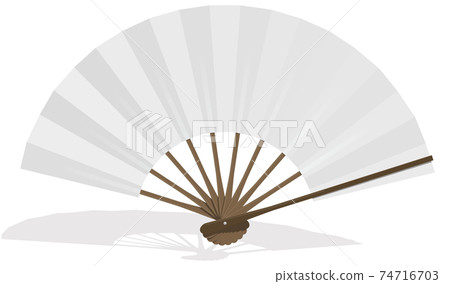Realistic fan frame vector illustration... - Stock Illustration ...