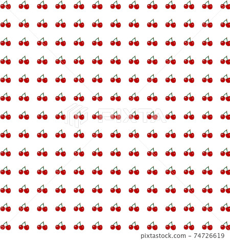 cherry in white background Cherry in white... - Stock Illustration ...
