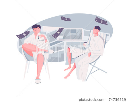 Rolling In Cash Composition - Stock Illustration [74736319] - PIXTA