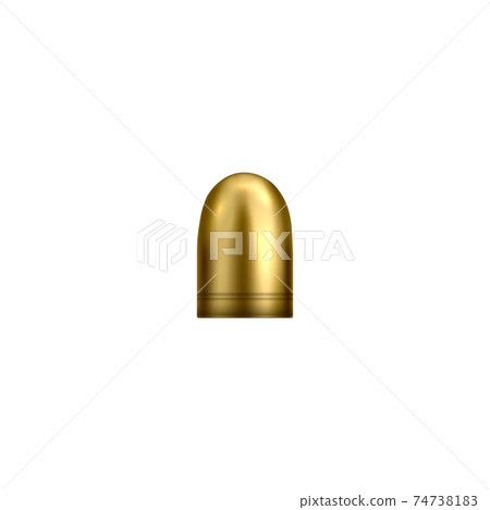 Small Bullet Realistic Composition - Stock Illustration [74738183] - PIXTA
