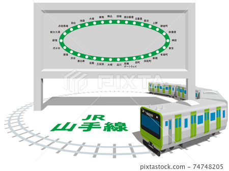 Yamanote Line Map Lines Route Hours Tickets Hypnotic Moving Map Of