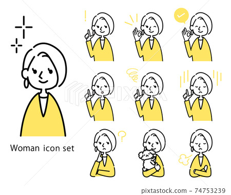 Women's private pose lifestyle vector illustration - Stock Illustration ...