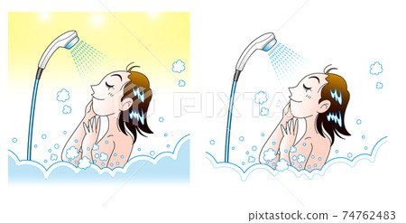 shower - Stock Illustration [74762483] - PIXTA