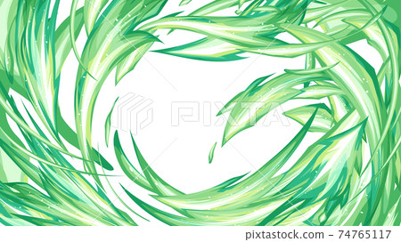 Wind attribute effect Wind frame... - Stock Illustration [74765117] - PIXTA