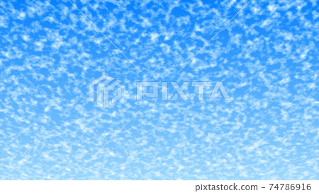 Sky and clouds Particle CG background - Stock Illustration [74786916 ...
