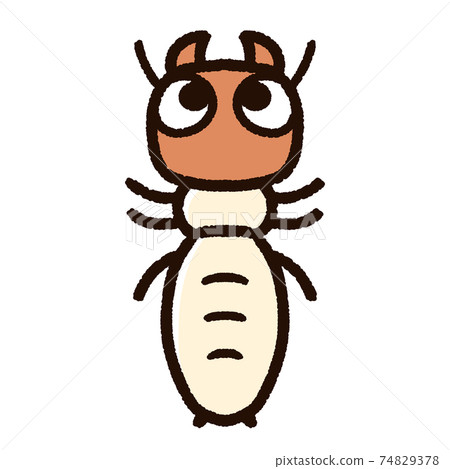 Cute termite character - Stock Illustration [74829378] - PIXTA
