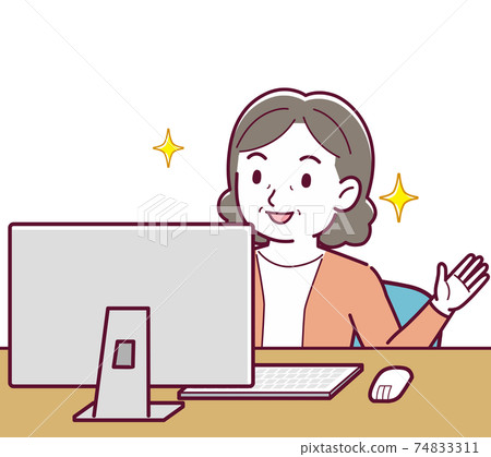 vector, vectors, senior - Stock Illustration [74833311] - PIXTA