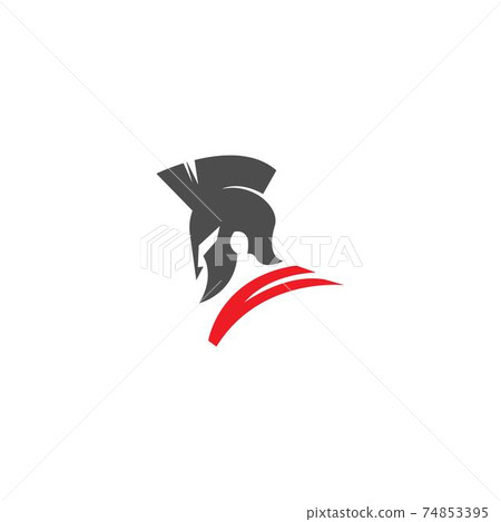 Gladiator head icon logo design concept vector...-插圖素材 [74853395] - PIXTA圖庫