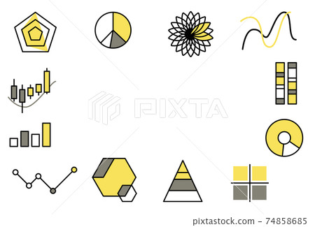 Graph background frame - Stock Illustration [74858685] - PIXTA
