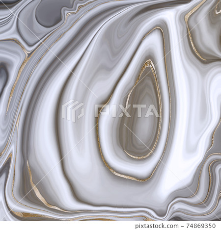 Liquid abstract marble background - Stock Illustration [74869350] - PIXTA