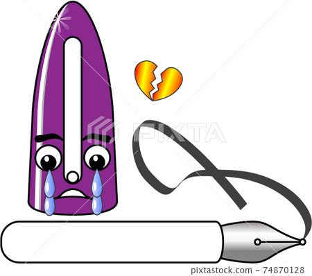 pen, pens, tears - Stock Illustration [74870128] - PIXTA
