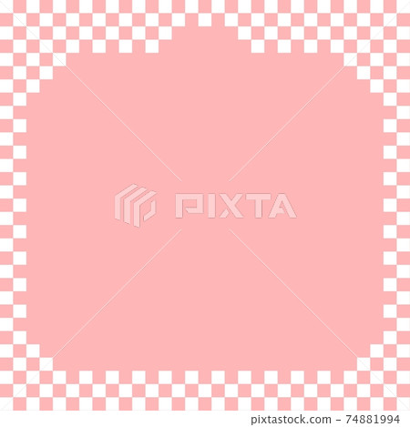 Check red frame - Stock Illustration [74881994] - PIXTA