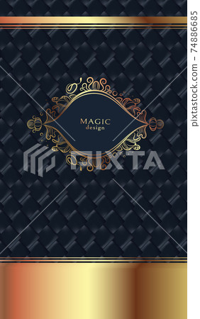 Gold box design. Design patterns. Design...-插圖素材 [74886685] - PIXTA圖庫