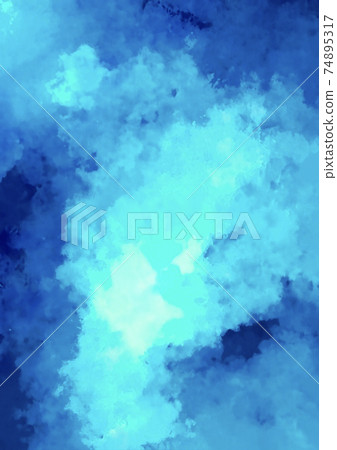 Fantastic deep sea blue and light blue gradient... - Stock Illustration ...