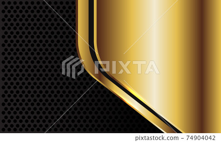 Abstract gold plate geometric blank space on...-插圖素材 [74904042] - PIXTA圖庫