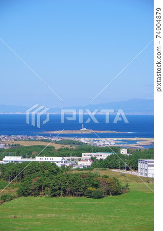 View of Omazaki and Hakodate city from... - Stock Photo [74904879] - PIXTA