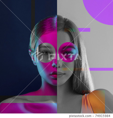 Fashion And Beauty Collage