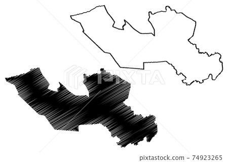 Long An Province (Socialist Republic of... - Stock Illustration ...