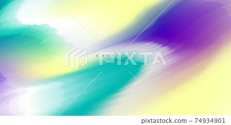 Abstract colorful liquid gradient background... - Stock Illustration ...