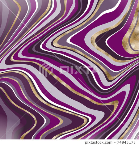 Purple swirl pattern - Stock Illustration [74943175] - PIXTA